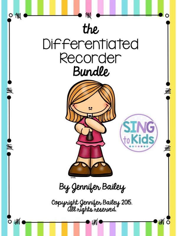 The Differentiated Recorder - SingtoKids